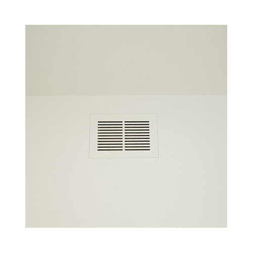 Invisagrille Flush Removable Air Cover w/ Damper 14"x8"