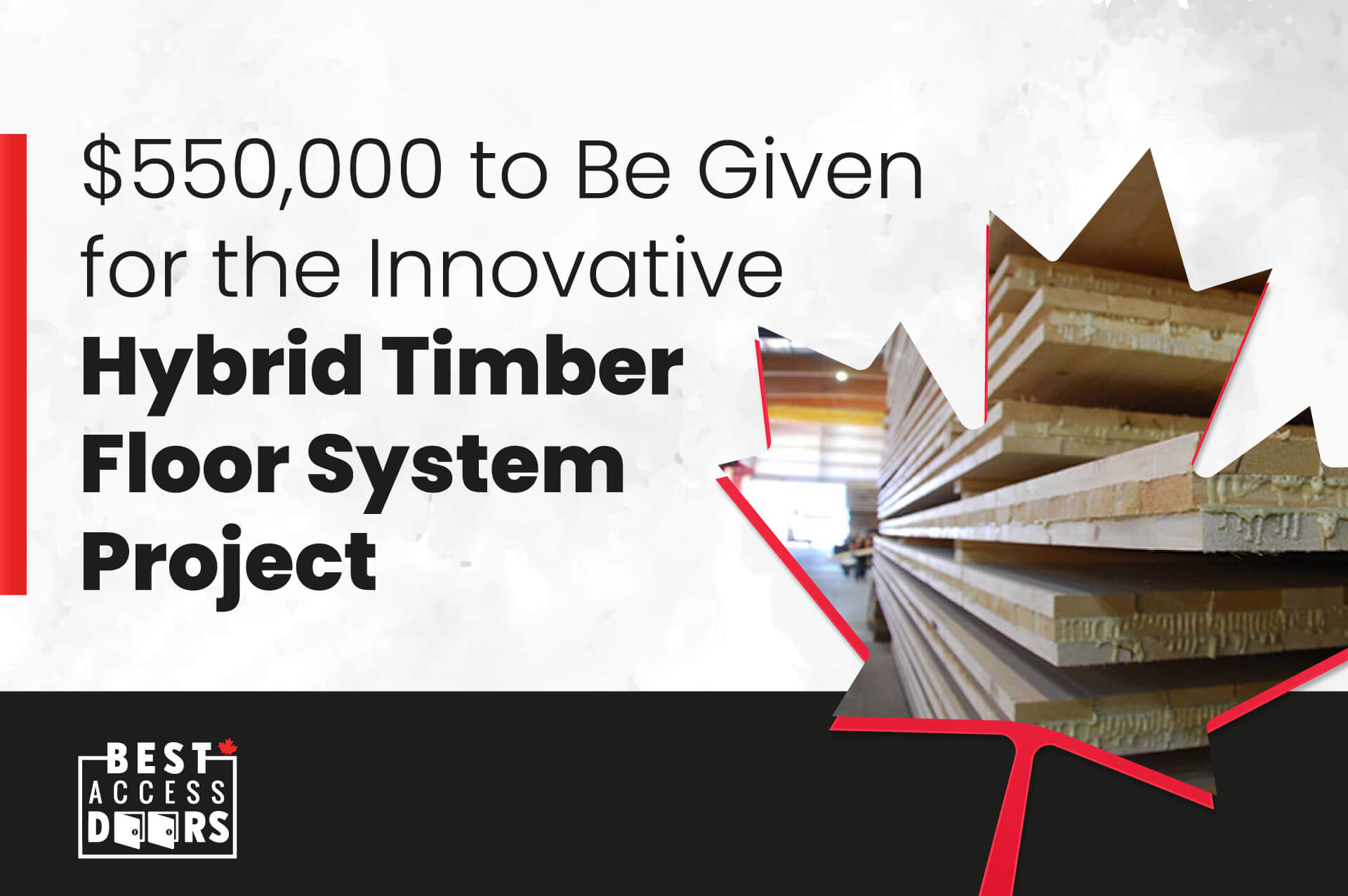 $550,000 to Be Given for the Innovative Hybrid Timber Floor System ...