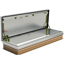 Service Stair Access Roof Hatch 30"x96": Convenient Entry