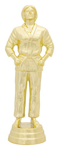 Female Judo Figure on Base - Kopycut Trophies & Performance Plaques