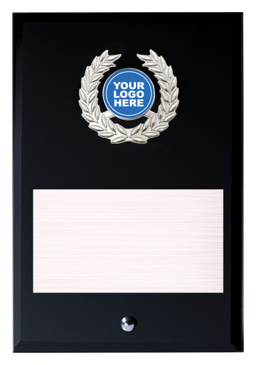 Black Glass Pin Plaque - Kopycut Trophies & Performance Plaques