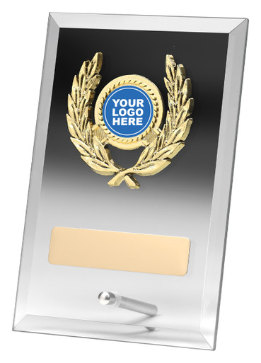 Clear Glass Pin Plaque - 5mm - Kopycut Trophies & Performance Plaques
