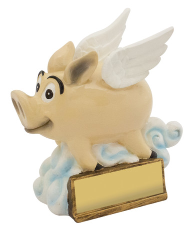 Flying Pig Trophy - Kopycut Trophies & Performance Plaques