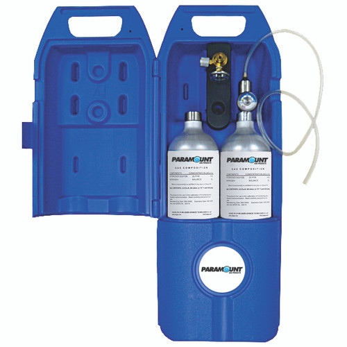 Portable Cylinder Case - 2 Cylinders - Paramount Gas Products
