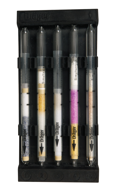 Draeger Simultaneous Test Set II Inorganic Emergency Response Tube Kit ...