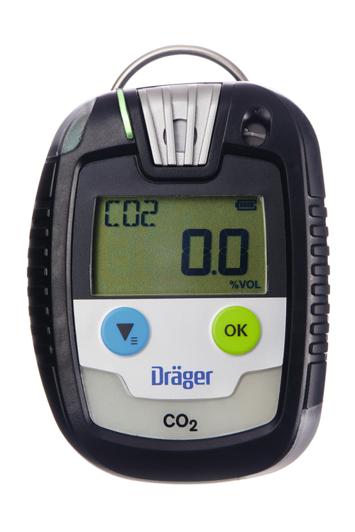 Draeger PAC 8000 Carbon Dioxide Portable Single Gas Monitor