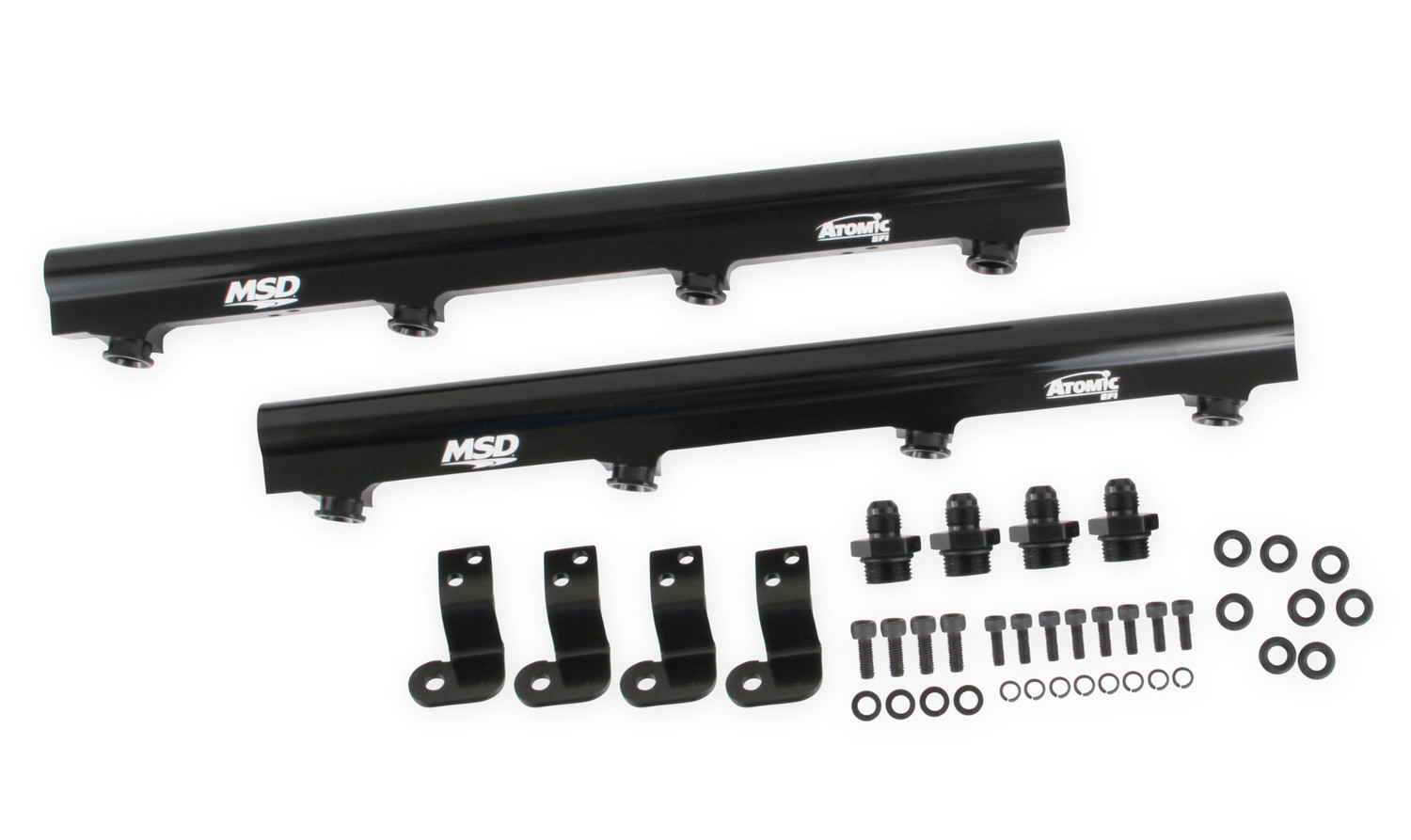 2720 MSD Atomic EFI Billet Fuel Rails - 1320MOTORSPORTS