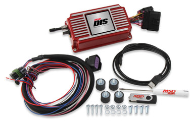 6015MSD MSD DIS Direct Ignition System Control Box - Red - 1320MOTORSPORTS