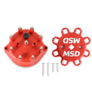 8431 MSD Red Distributor Cap - 1320MOTORSPORTS