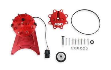 85101 MSD Front Drive Distributor with Adjustable Cam Sync ...
