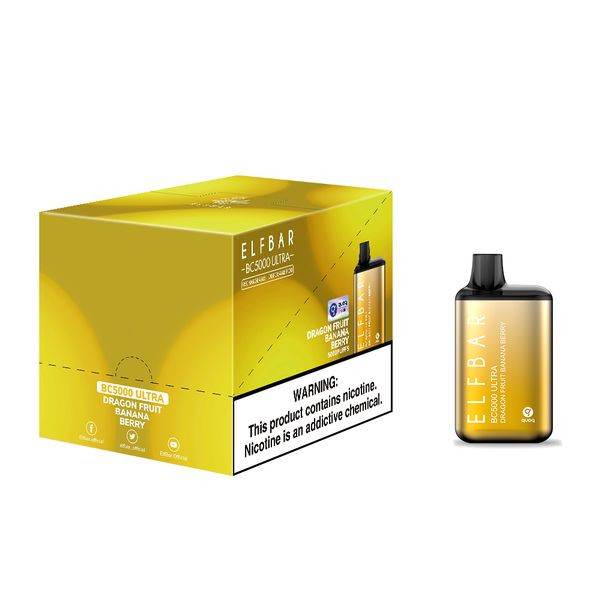 (Elf Bar) EB DESIGN BC5000 Ultra - 5000 puff - Box of 10