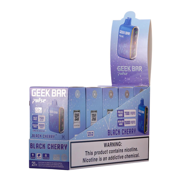 Wholesale Geek Bar Pulse - Bulk Disposable Vapes (5-Pack, All Flavors)