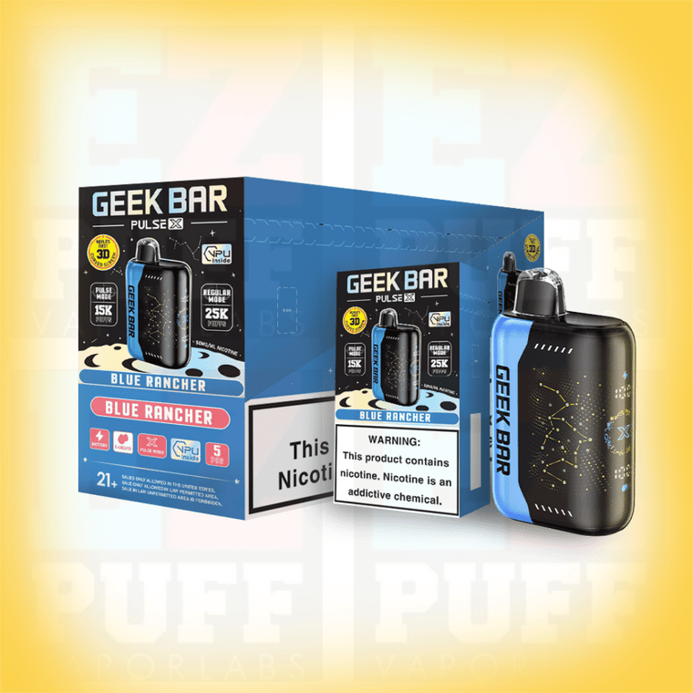 Bulk Geek Bar Pulse X - Wholesale Disposable Vapes (5-Pack, All Flavors)