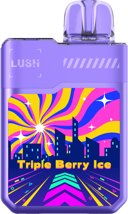 Triple Berry Ice Geek Bar Lush | Refreshing Vapes at EZPuff