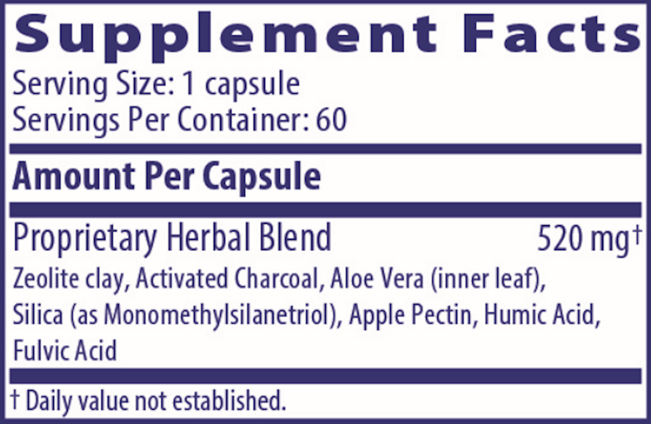 GI Detox Plus 60 capsules - NHIM