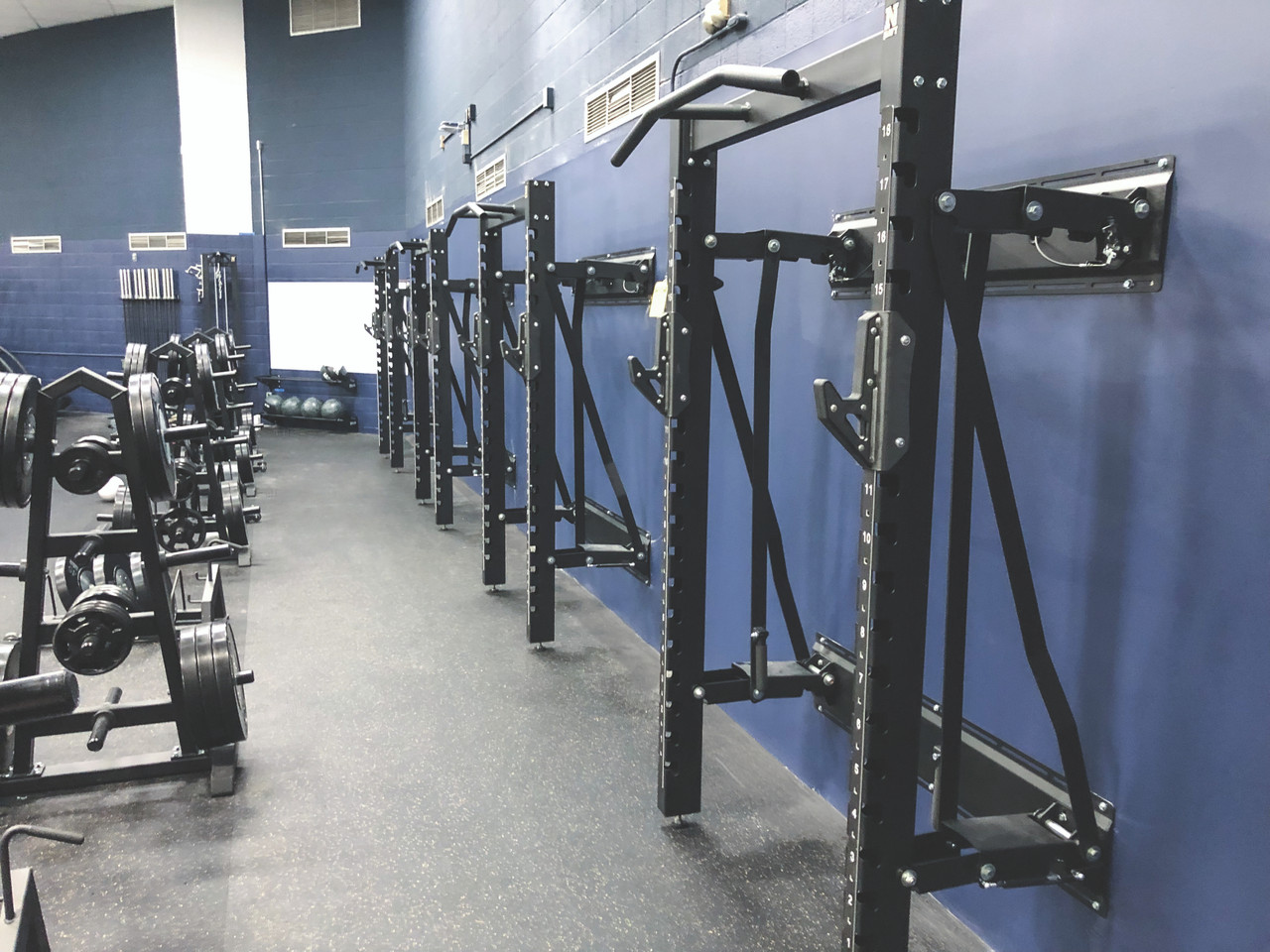 Wall Mounted Folding Rack