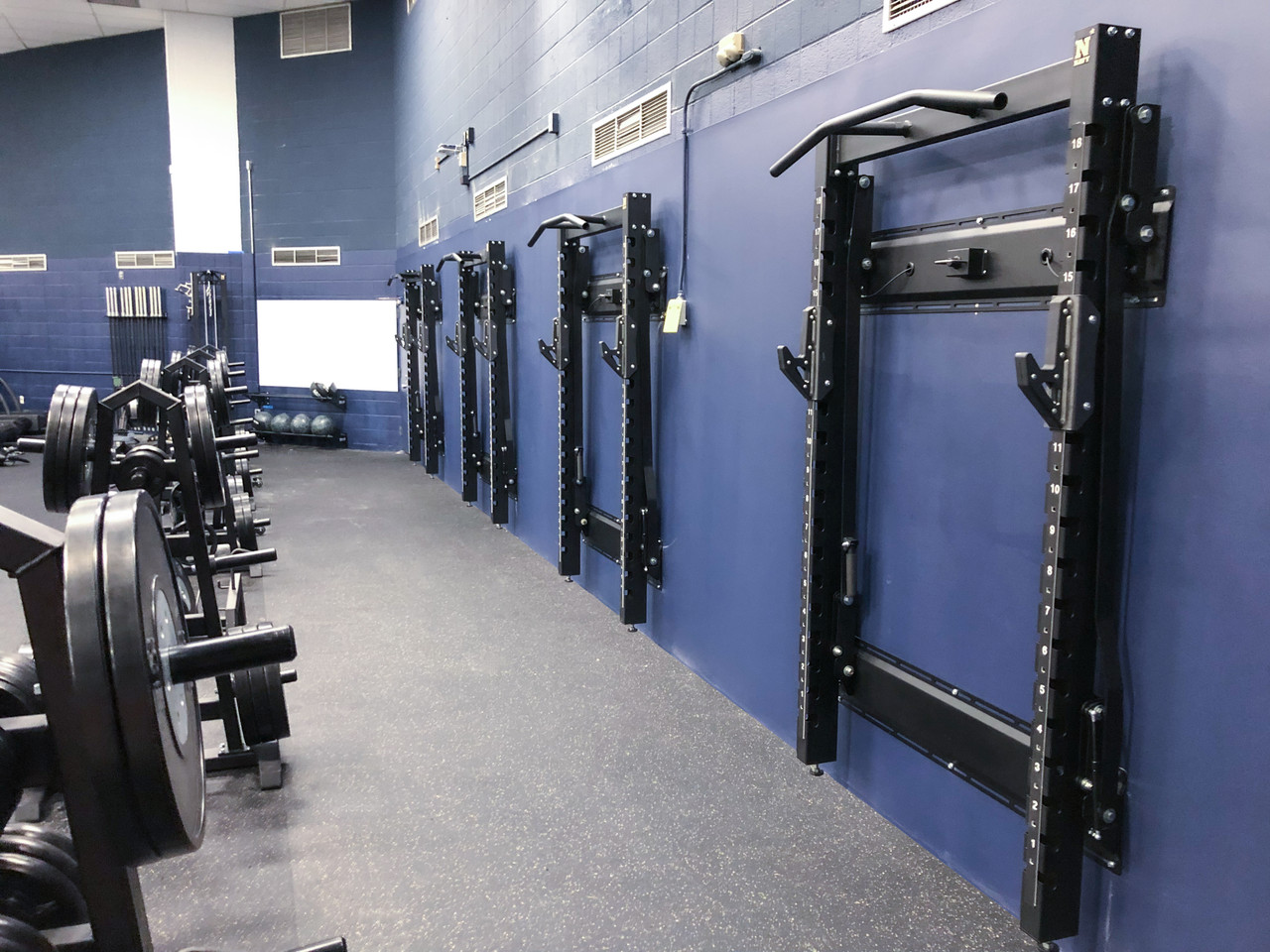 Wall Mounted Folding Rack