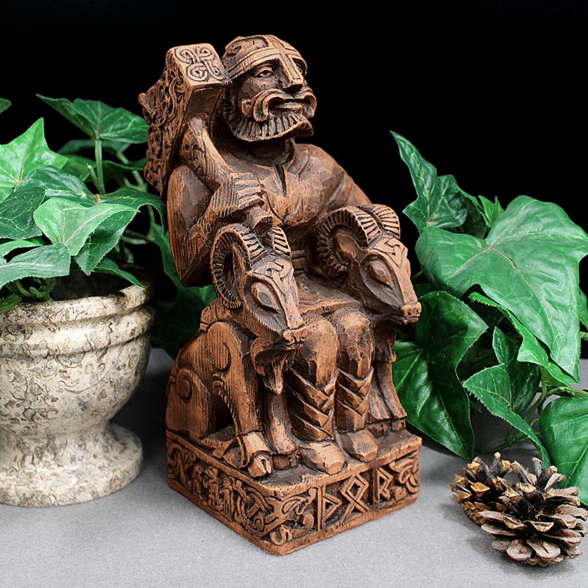 Seated Bragi Statue - Moonlight Mysteries | Online Witchcraft Store ...