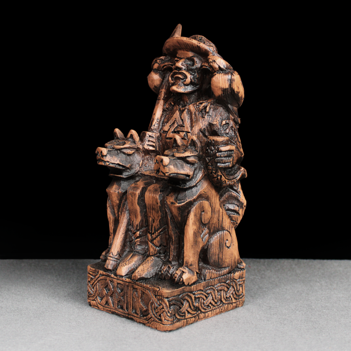 Seated Tyr Statue - Online Occult Store