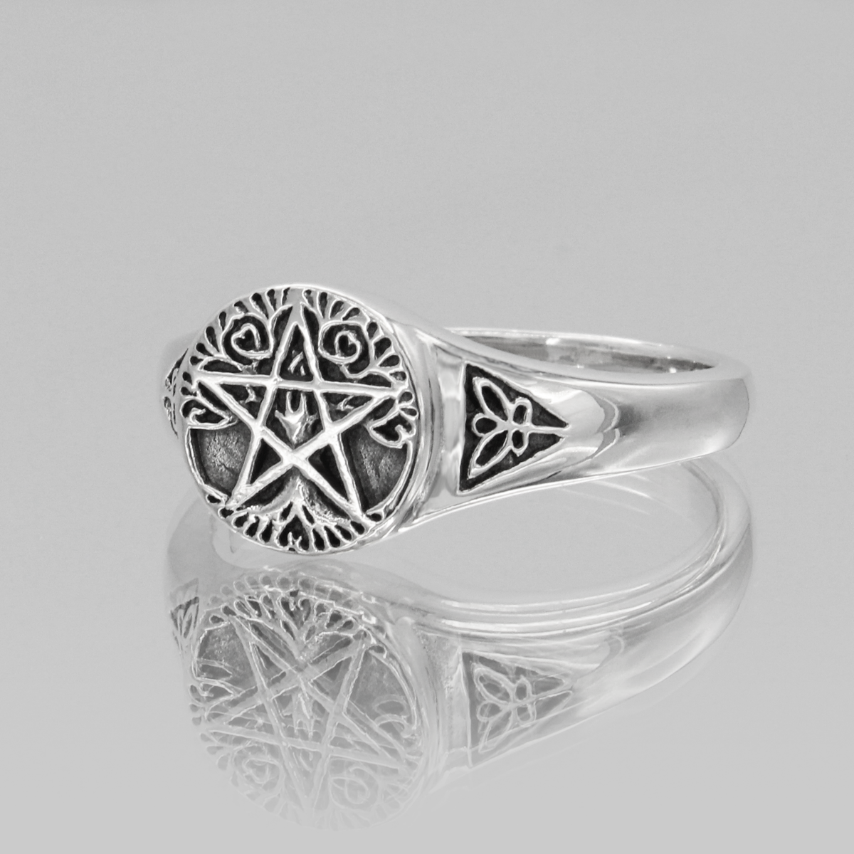 Wiccan Rings, Pagan Signet Rings & Witchcraft Jewelry