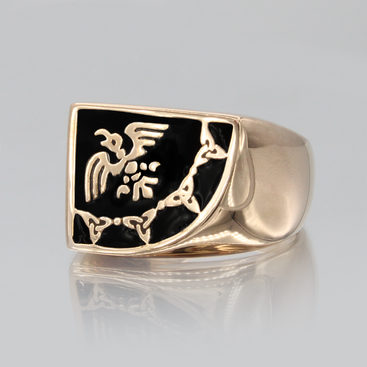 Large Bronze Thors Hammer Signet Ring - Moonlight Mysteries - Pagan ...