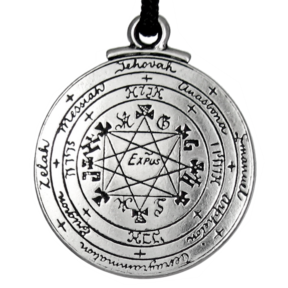 Secret Seal of Solomon | Necklace Pendant | Pagan Wiccan Esoteric and ...