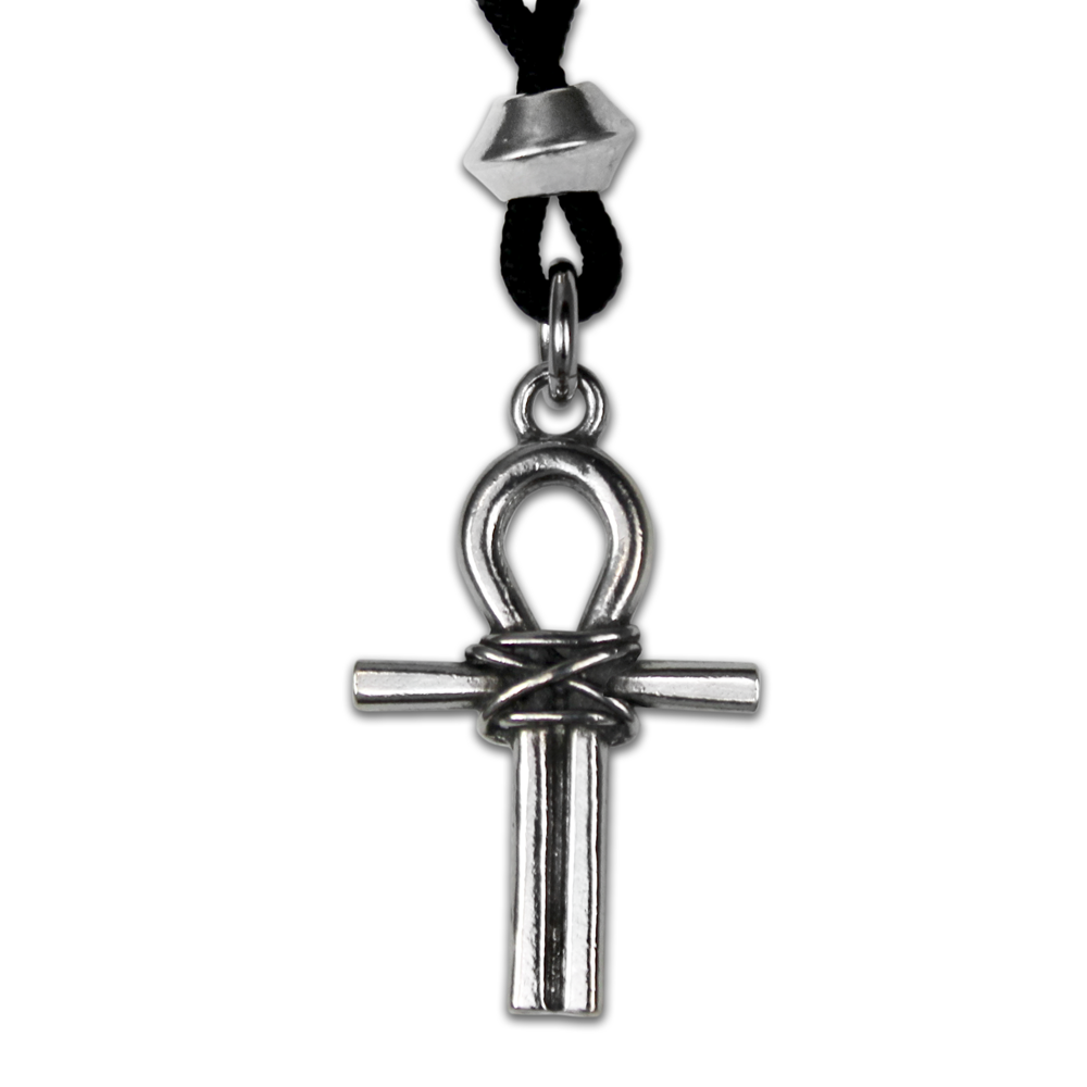 Tiny Egyptian Ankh Necklace Pendant Life Force Jewelry Kemetic