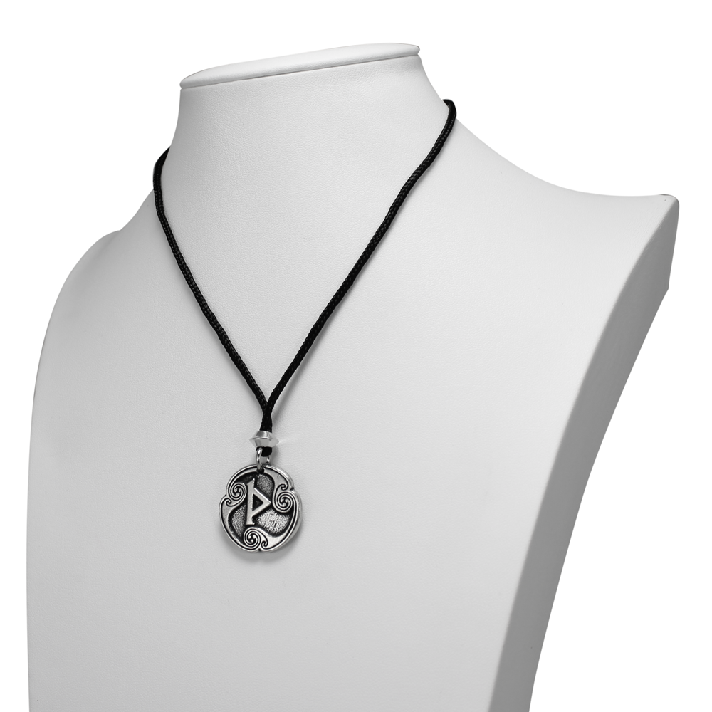 Thurisaz Pendant Thurs Rune of Thor Necklace Norse Viking Jewelry