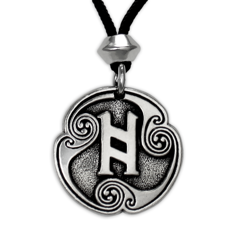 Hagall Rune Pendant Hagalaz Necklace Norse Jewelry