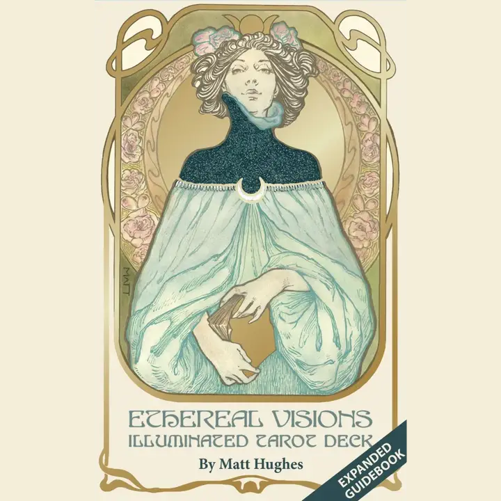 Ethereal Visions Tarot Deck: Art Nouveau Inspired & Illuminated
