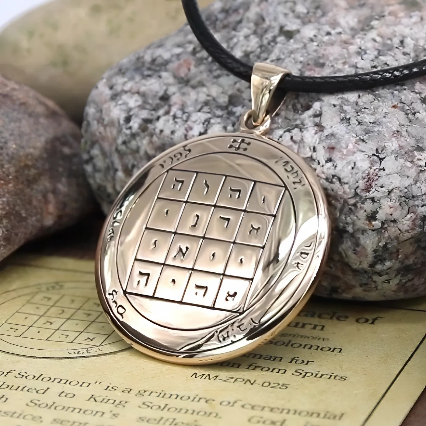KEY OF SOLOMON : TALISMAN FOR POWER & DOMINANCE : 1st PENTACLE OF SATURN