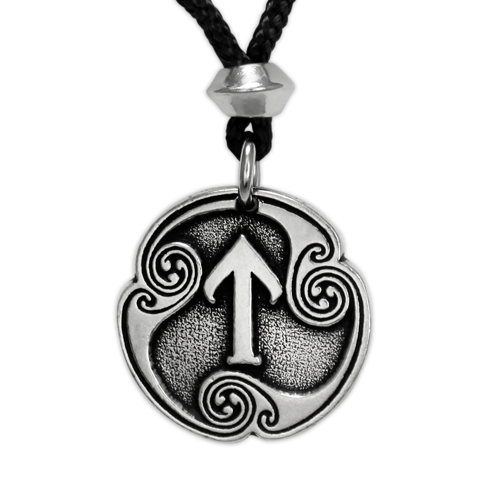 Tir Tiwaz Rune of Victory Talisman Viking Jewelry Asatru Necklace Pagan ...