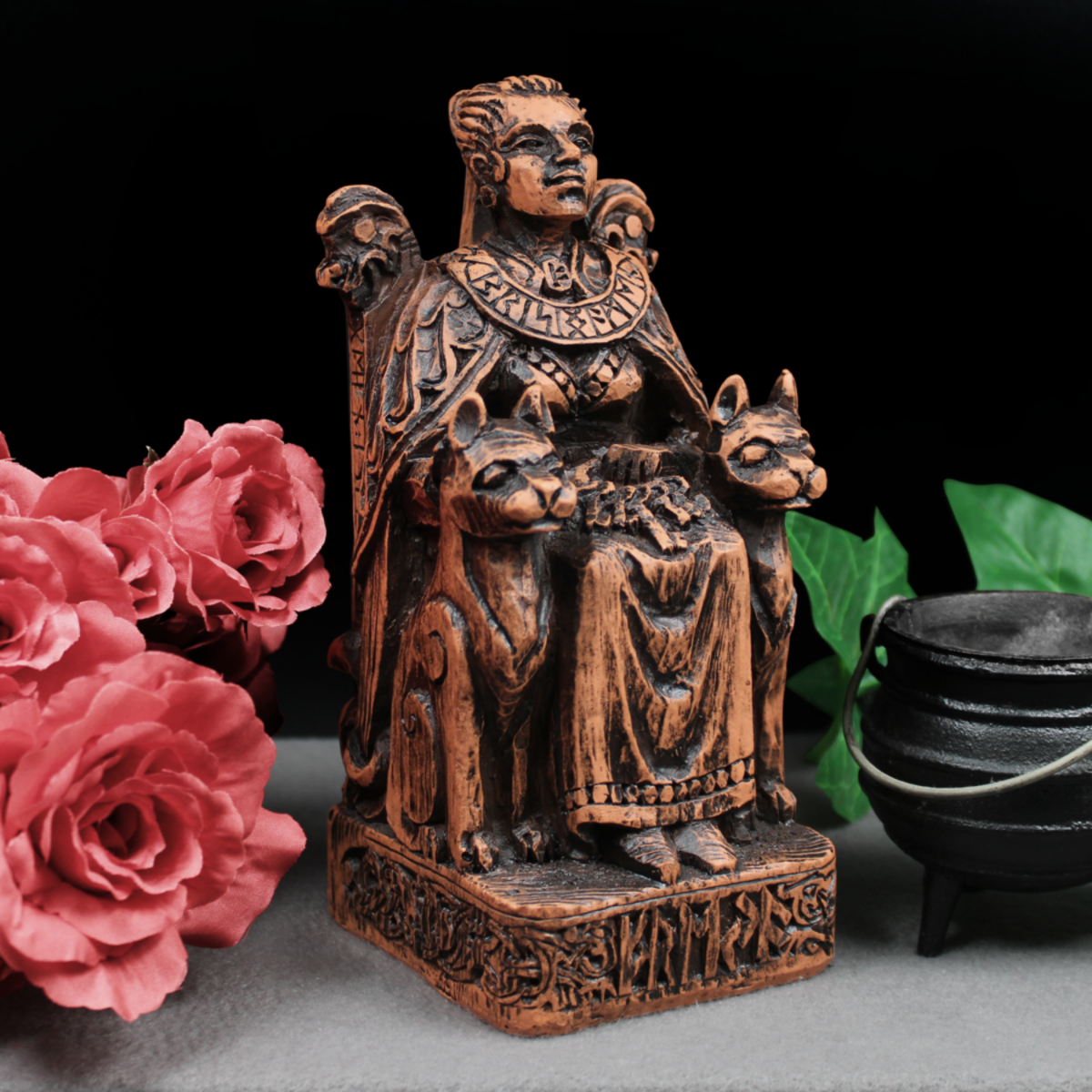 Seated Bragi Statue - Moonlight Mysteries | Online Witchcraft Store ...