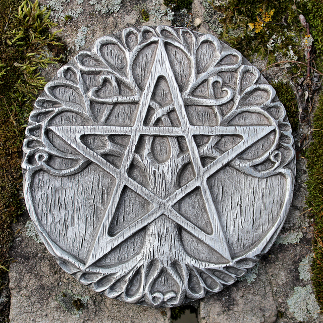 Handcrafted Witches Altar Tile - Witchcraft Supplies - Wiccan Tools
