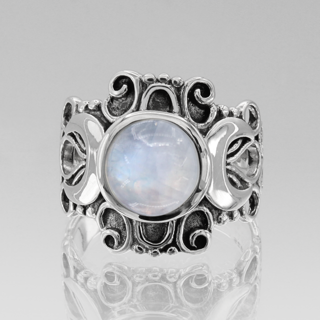 Sterling Silver Wicca & Wiccan Rings: Symbols for Your Path