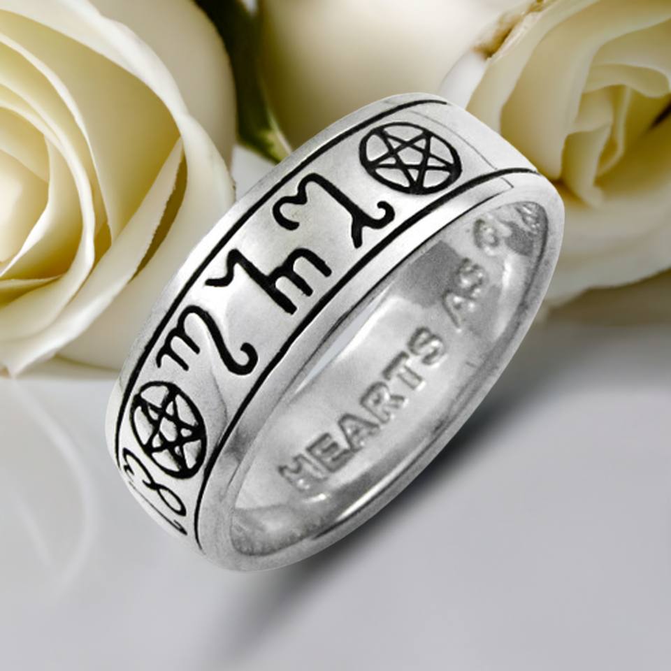 Moonlight Mysteries | Pagan Rings & Witchy Jewelry | Handfasting Rings ...