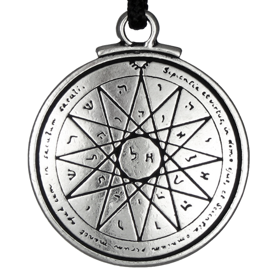 Mercury Planetary Pentacle | Key of Solomon Pendant Necklace ...
