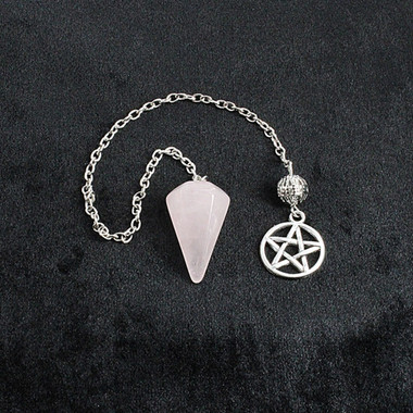 Rose Quartz Pendulum | Divination Tool & Witchcraft Supplies | Online ...