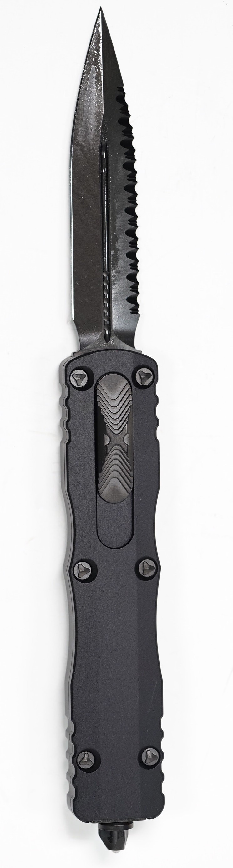 Microtech 227-1T Dirac Delta Tactical, Black Handles