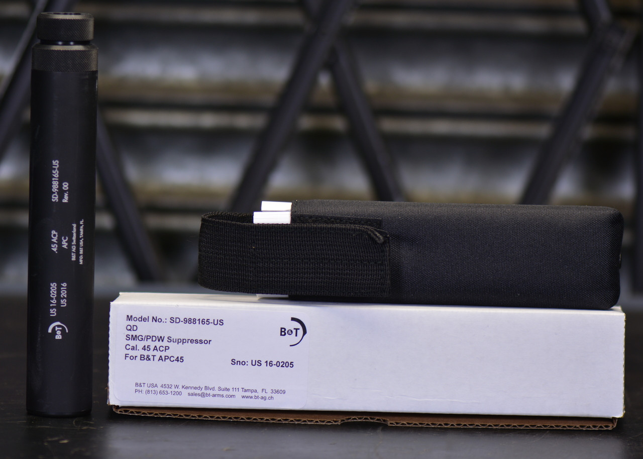 Submachine Gun Suppressors for smaller subguns and rifles