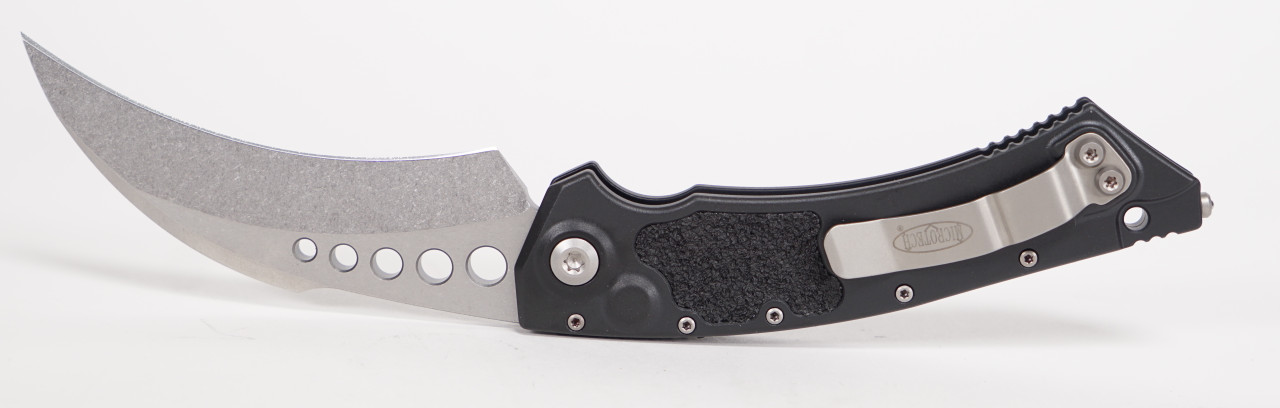Microtech 166-10 Proof Run Hawk Stonewashed Karambit