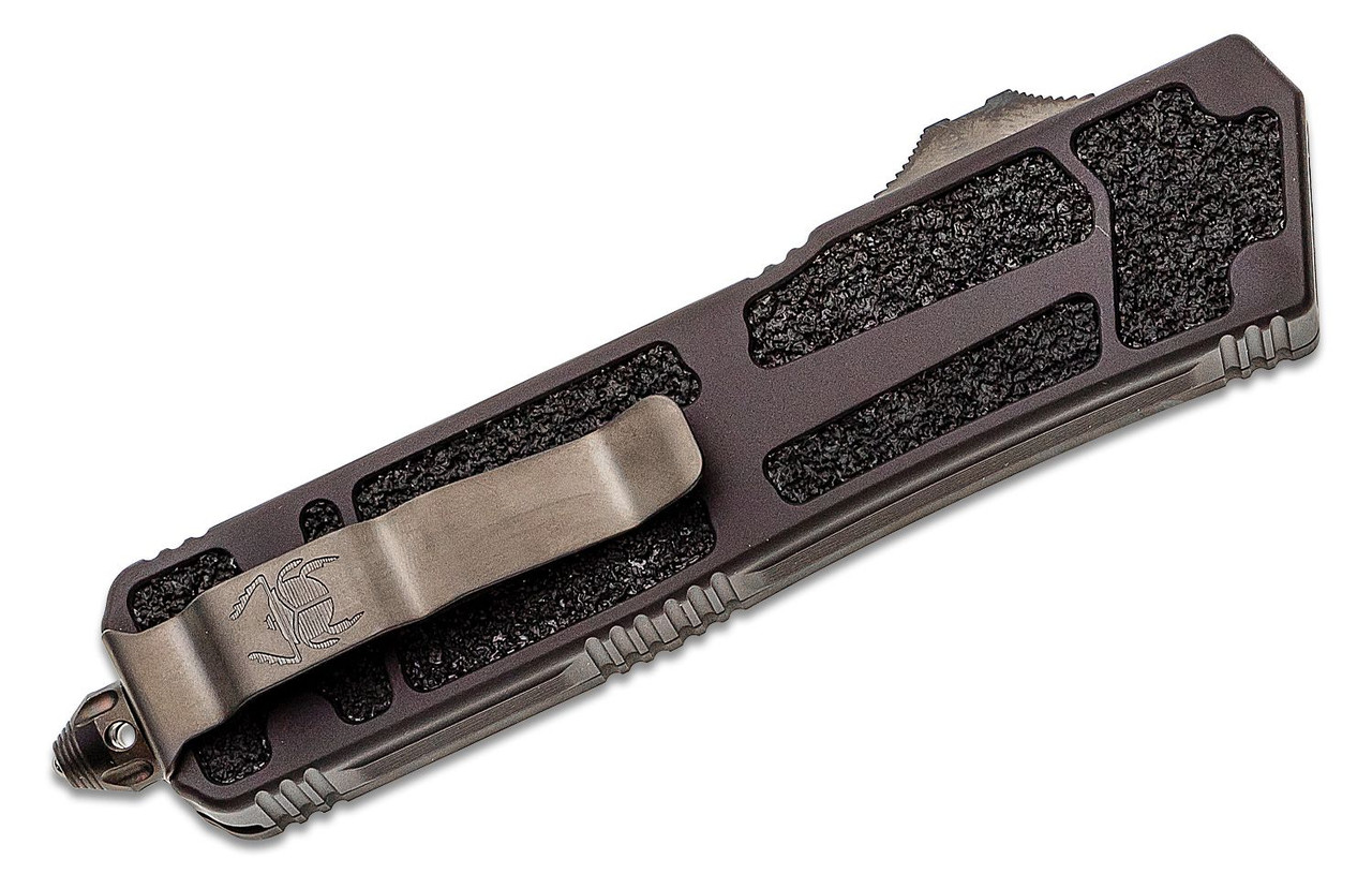 Microtech Signature Series Scarab II Shadow Double Edge
