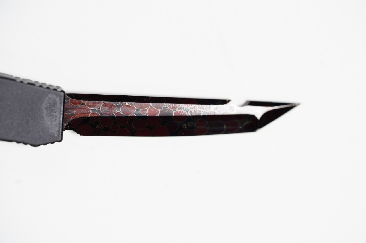 Marfione Custom HALO III Mini Blued Dragon Skin Damascus