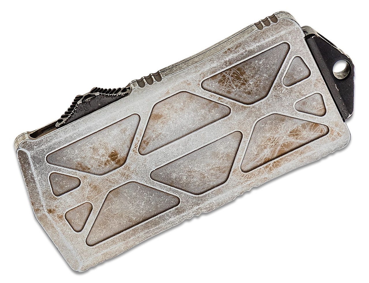 Microtech 157-3SA Sandtrooper Exocet White Sand Handle