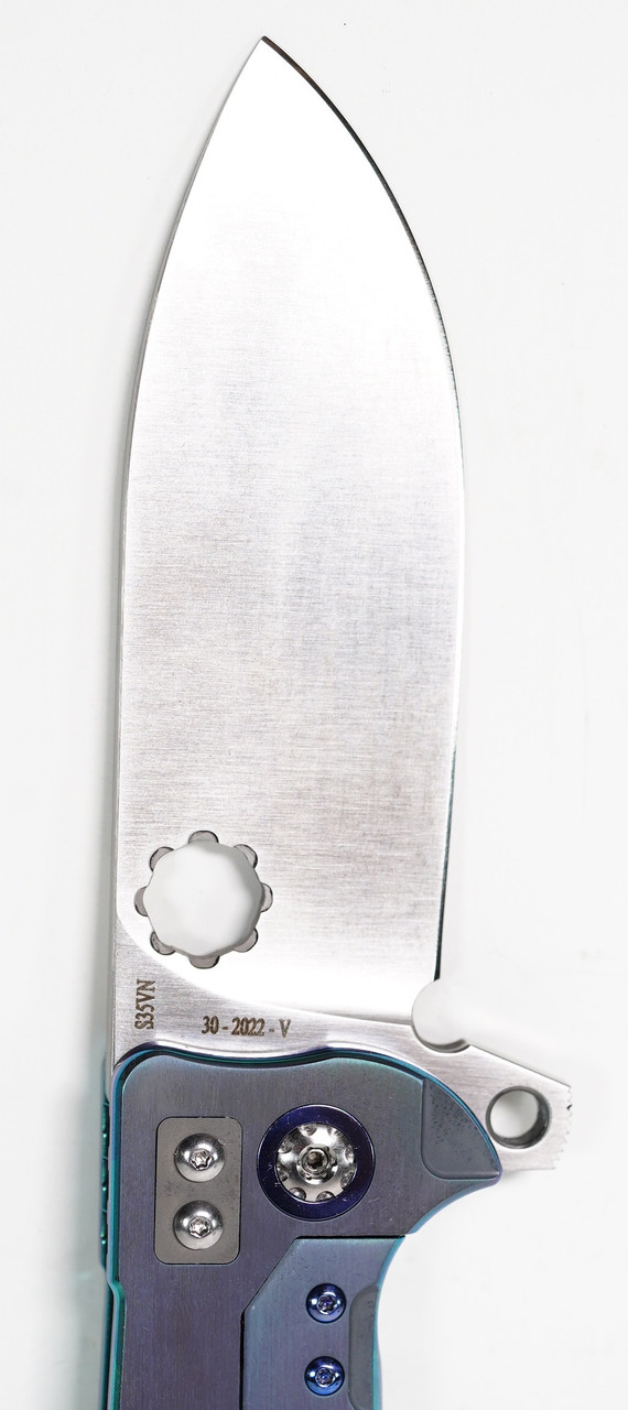 ADV Tactical TRAILBOSS V Green Frag custom knives