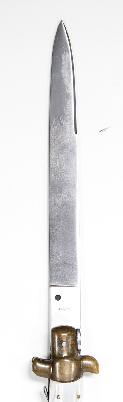 Rostfrei Italian Switchblade 8 5/8 Pearl Lex Grip