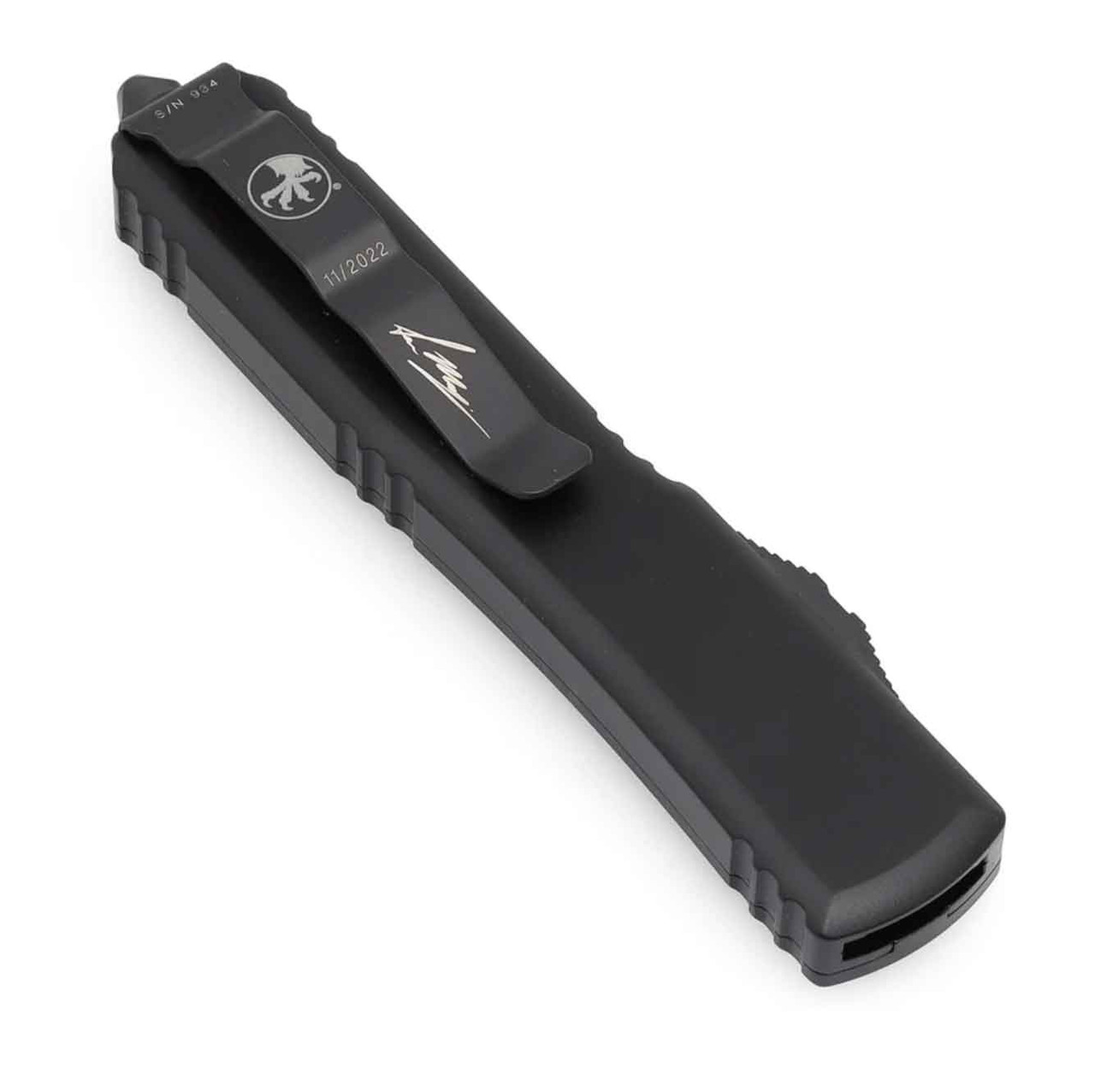 Microtech 119-1TS Ultratech Hell Hound BLK Tac.