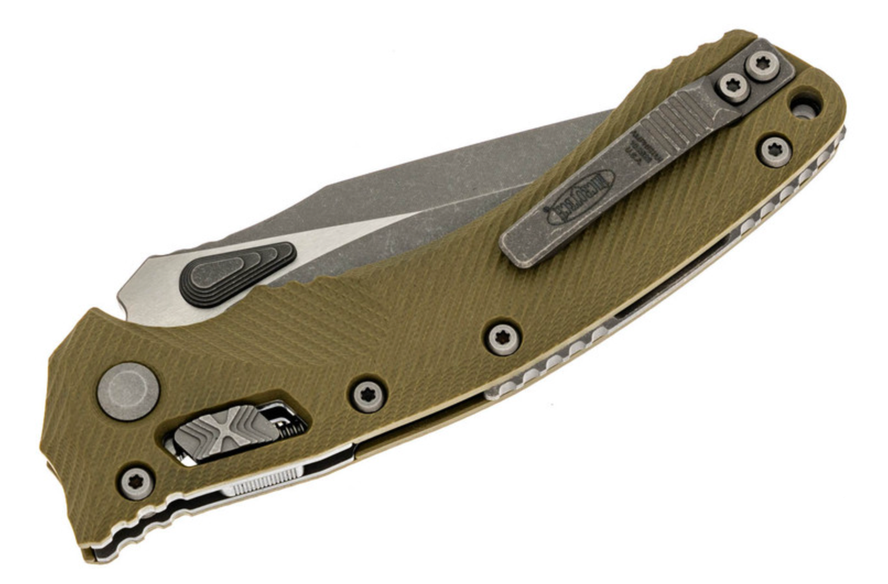 Microtech 137RL-10APFLGTOD Amphibian OD Green