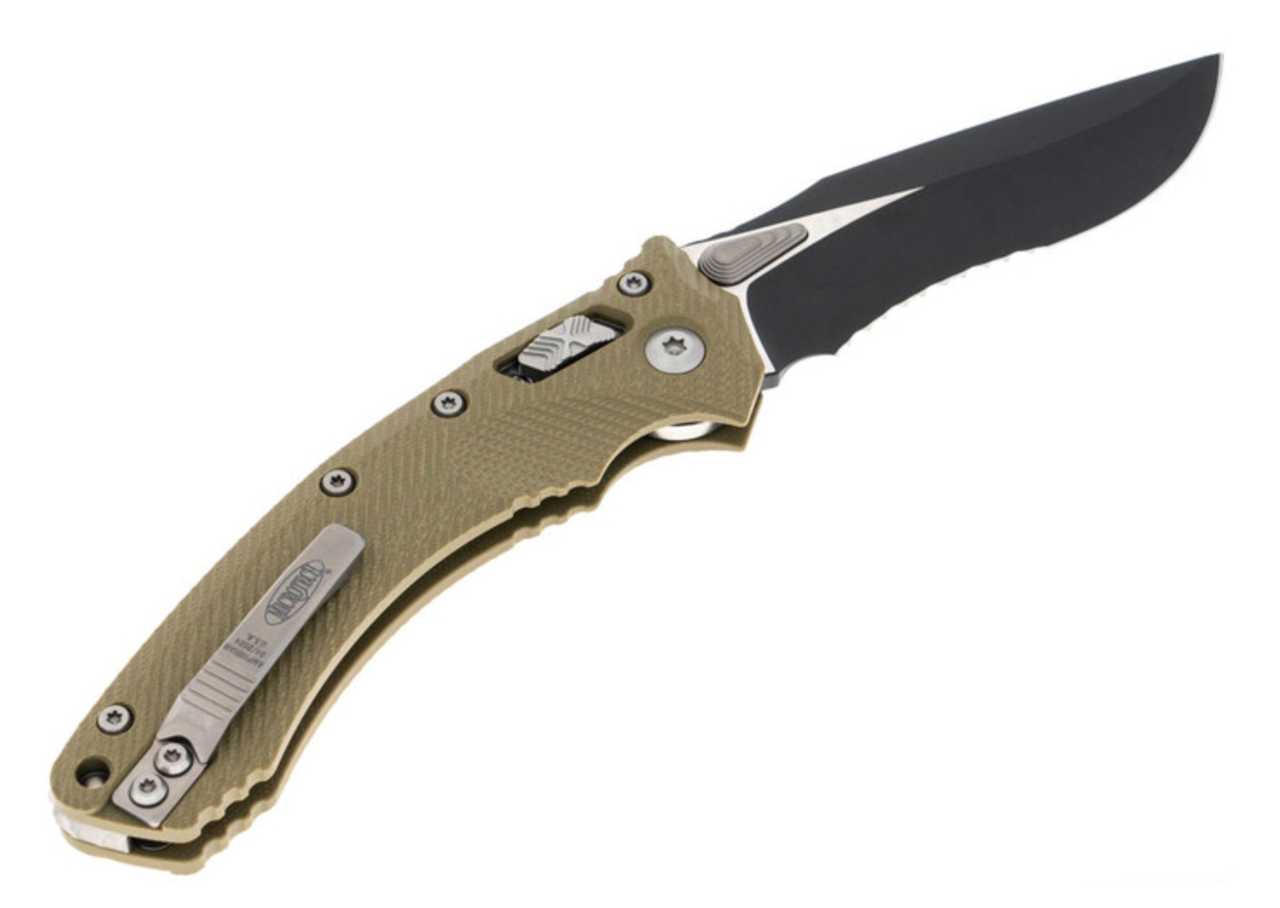 Microtech 137RL-2FLGTOD Amphibian BLK P/S