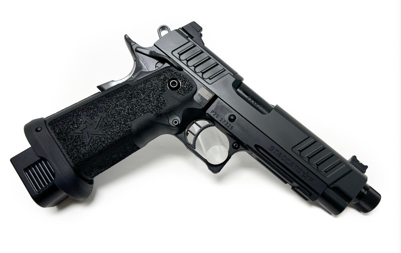Staccato P DPO Threaded Barrel Alum Frame Free S&H